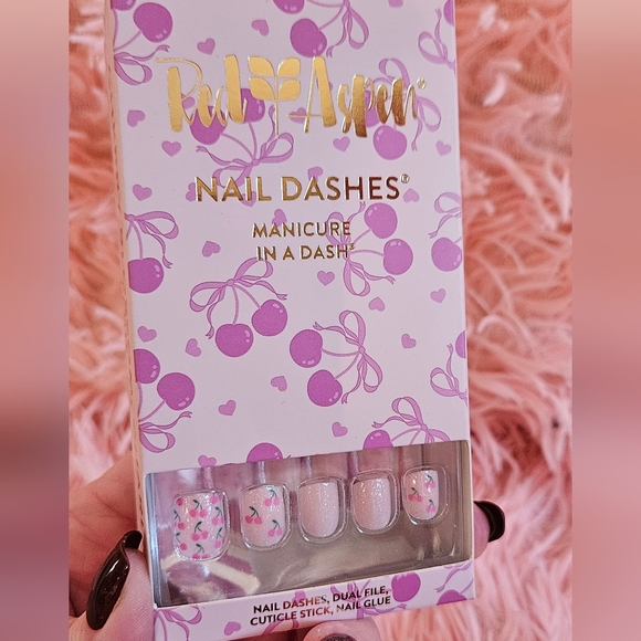 Red Aspen | Makeup | Red Aspen Cherry Blossom Petite Nail Dashes | Poshmark